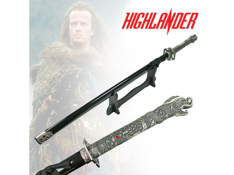 Highlander 1st Generation Sword With Stand Single Straight