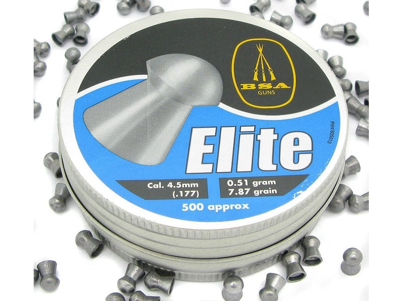 BSA Elite Rounded Pellets .177